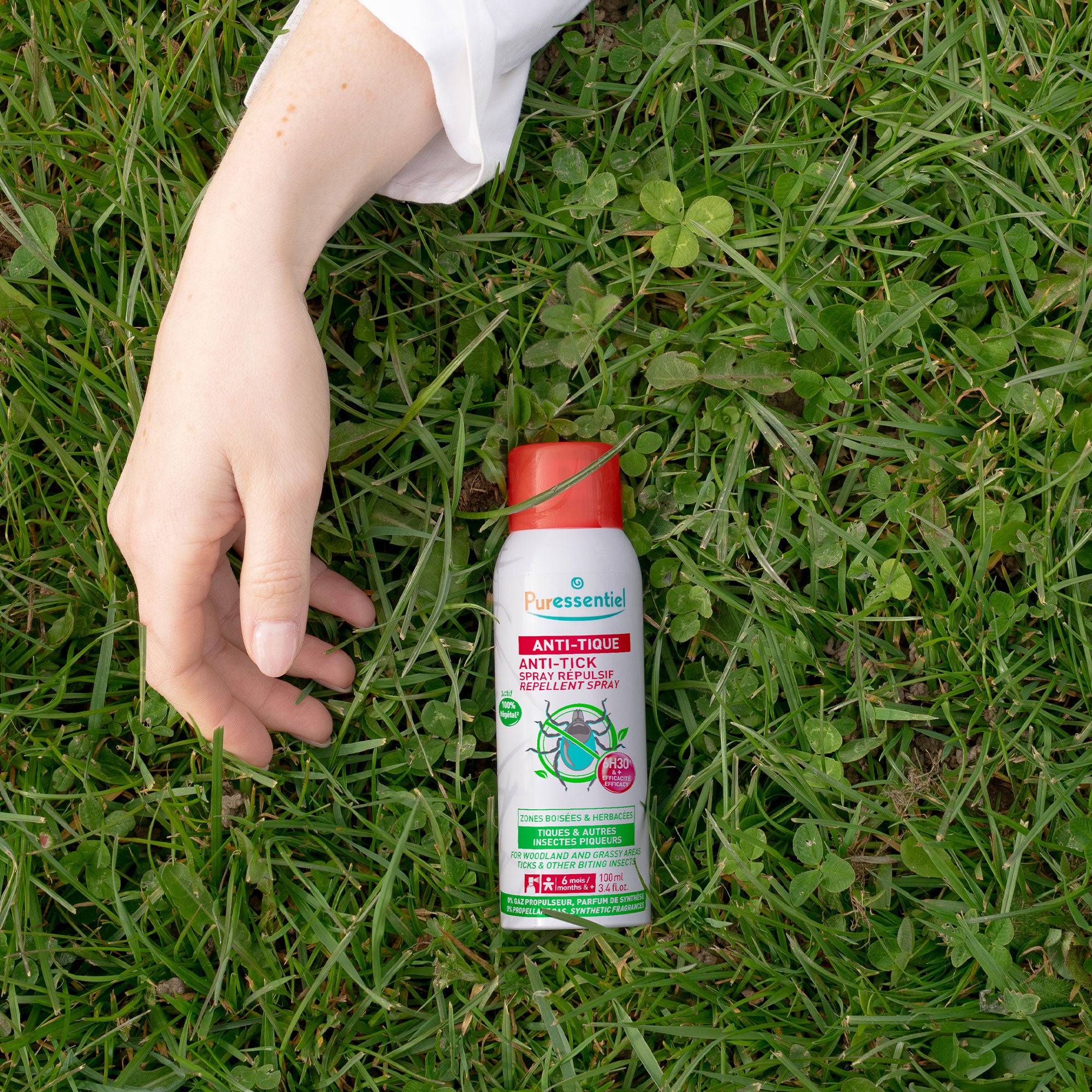 Spray Répulsif Anti-Tique | Efficace jusqu'à 6h30* – Puressentiel France
